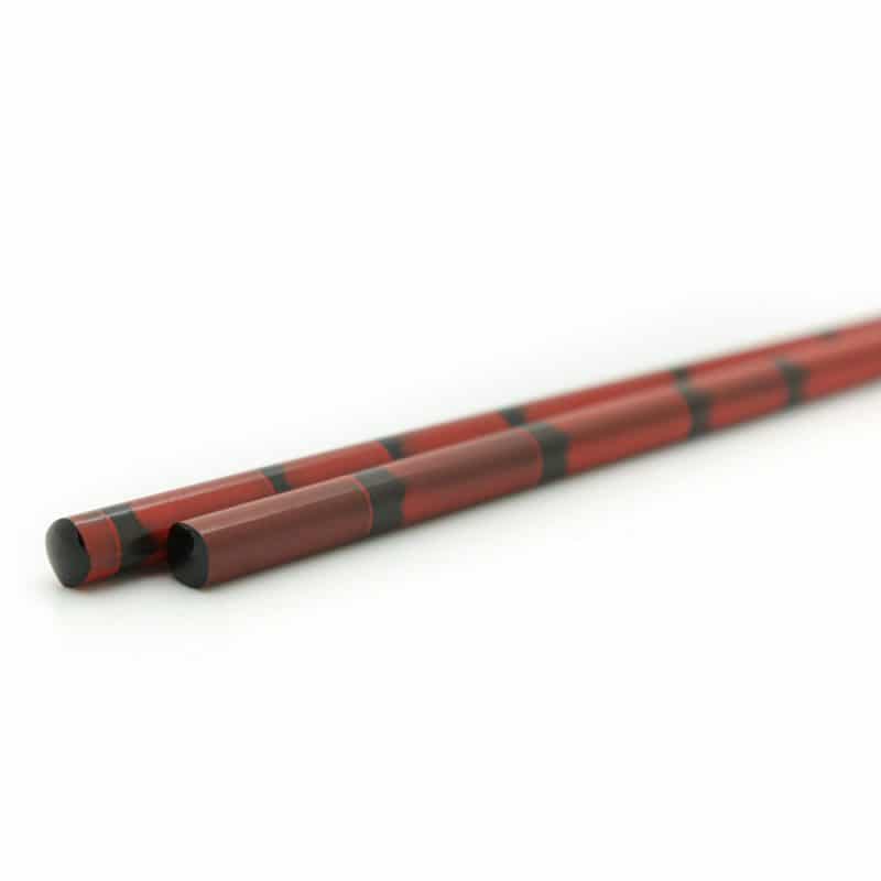 Traditional Red & Black Japanese Chopsticks Set - Empire Chopsticks