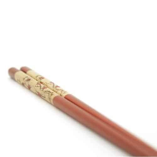 Cherry Blossom Chopstick Set w/ Rests - Chopsticks with holder